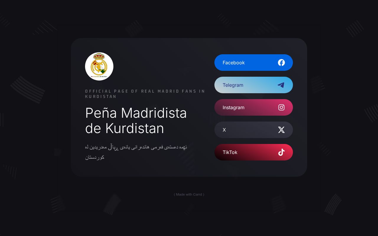 Peña Madridista de Kurdistan